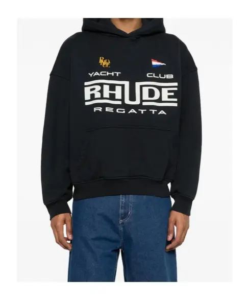 Rhude Regatta Yacht Club Hoodie - Black