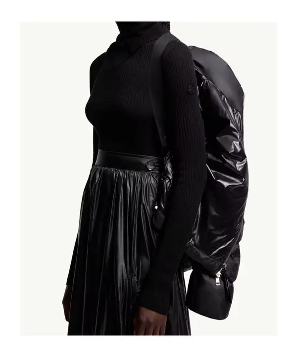 Moncler Down Puffer Jacket With Stand-up Collar