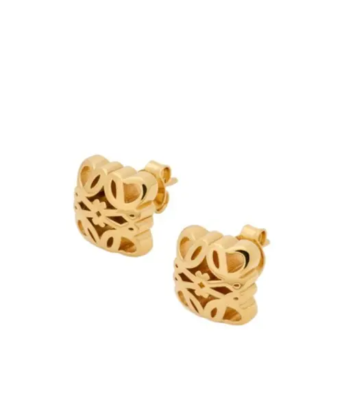 Loewe Anagram Bombe Stud Earrings - Yellow