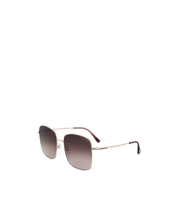 TOM FORD Geometric Sunglasses - Nude