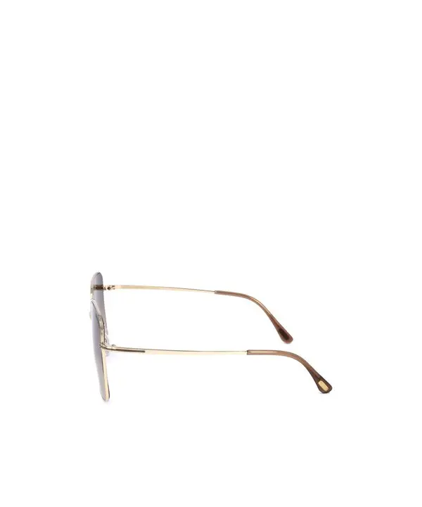 TOM FORD Geometric Sunglasses - Nude