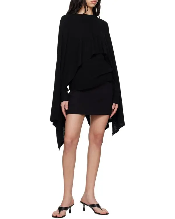 TOTEME Cape-design Sweater - Black