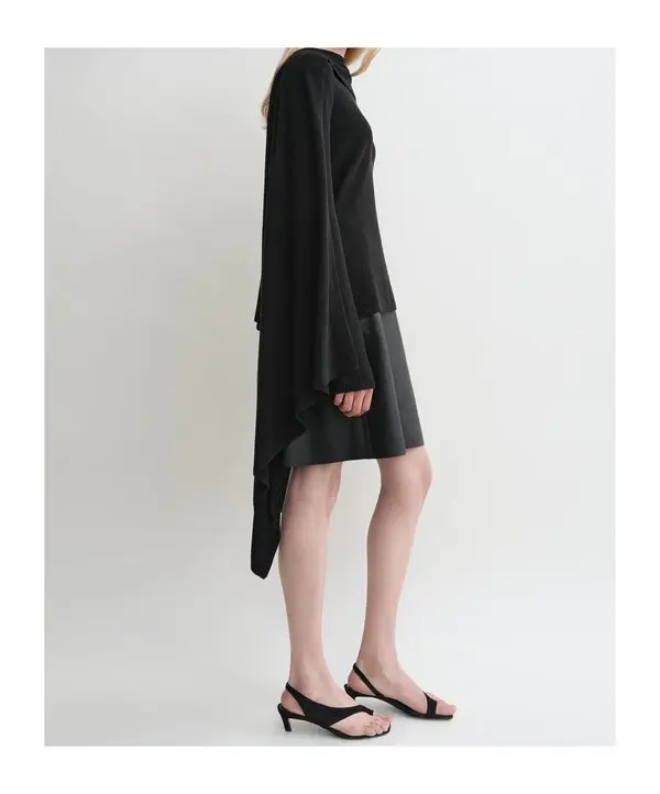 TOTEME Cape-design Sweater - Black