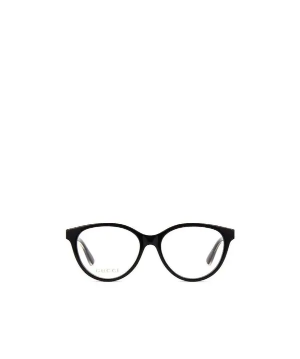 Gucci Cat Eye Frame Eyeglasses - Black