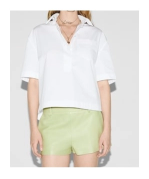 Gucci Embossed Logo Poplin Shirt