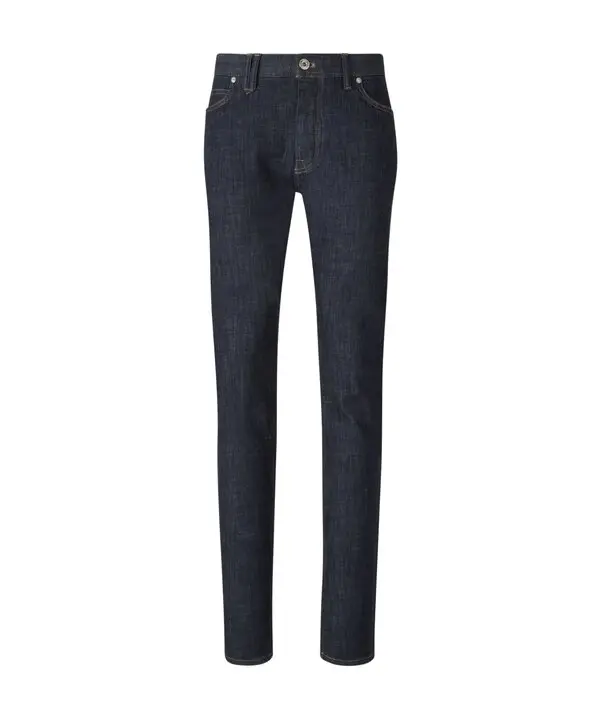 Brioni Straight Fit Jeans - Black