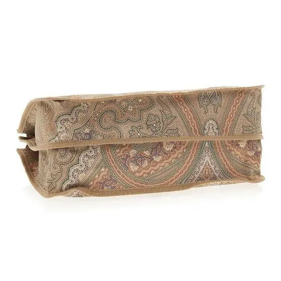 Etro Zipper Clutch - Light Brown