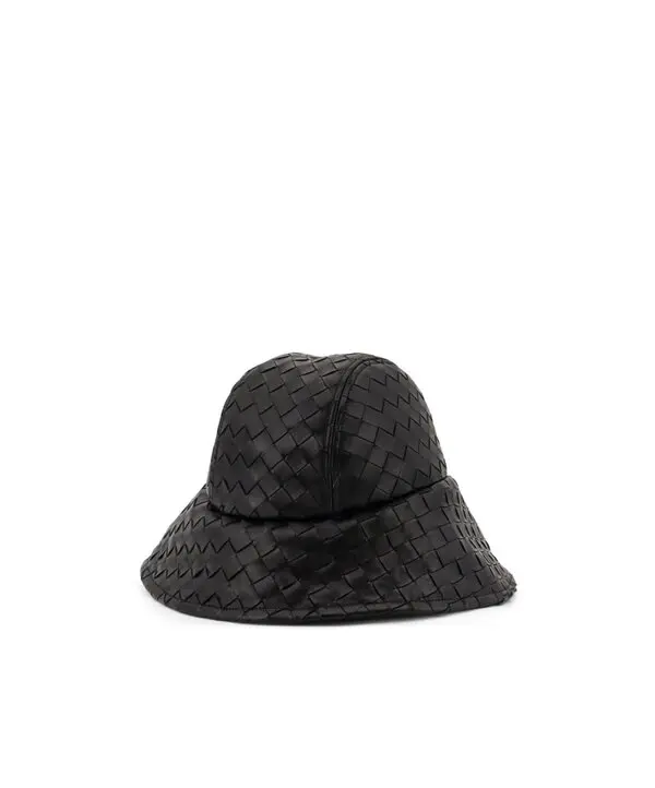 Bottega Veneta Intrecciato Leather Bucket Hat