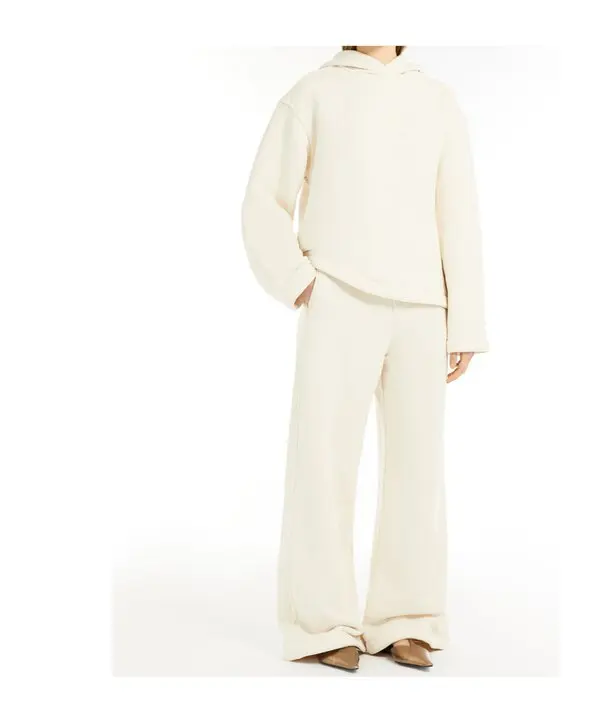 Max Mara Gary Embroidered Hoodie - White