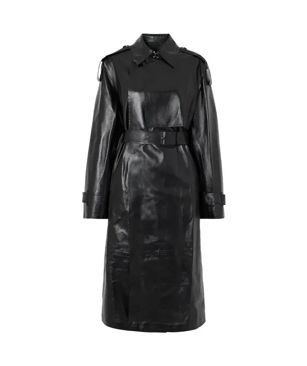Mackage Lapel Long-sleeved Coat - Black