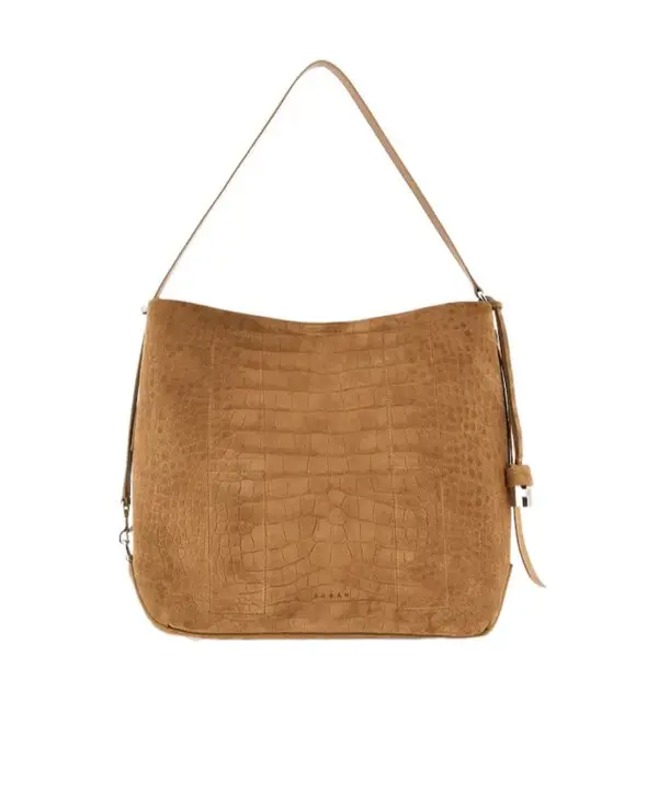 Hogan Hocket Medium Hobo Bag - Beige