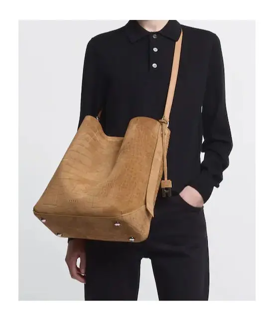 Hogan Medium Hobo Bag - Beige