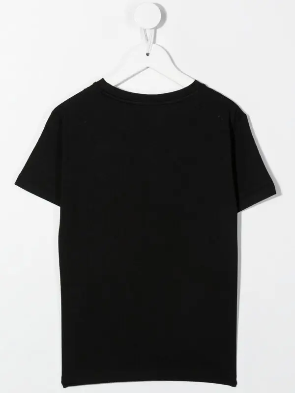 Versace Logo Print Cotton T-shirt