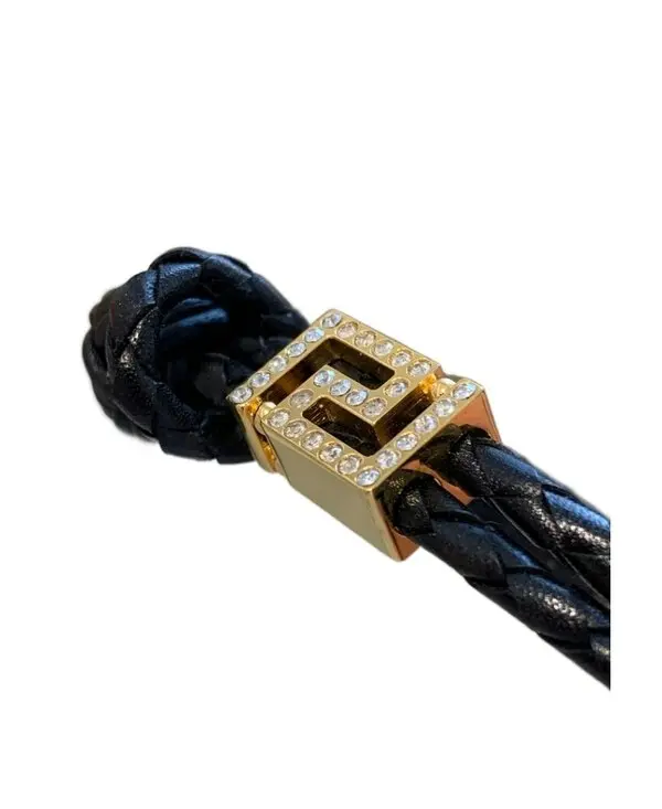 Versace Medusa Cord Bracelet
