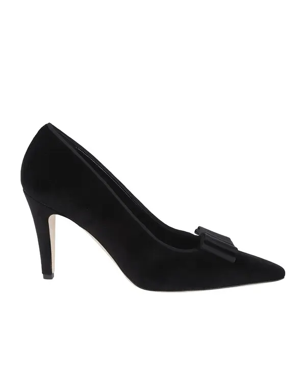 Manolo Blahnik Pointed-toe High Heels With Bow Detailing