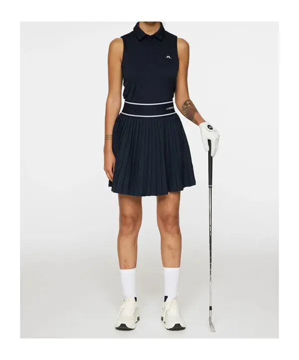 J. Lindeberg Pleated Midi Skirt