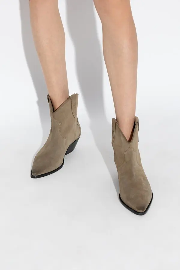 Isabel Marant Étoile Pointed Toe Boots - Green