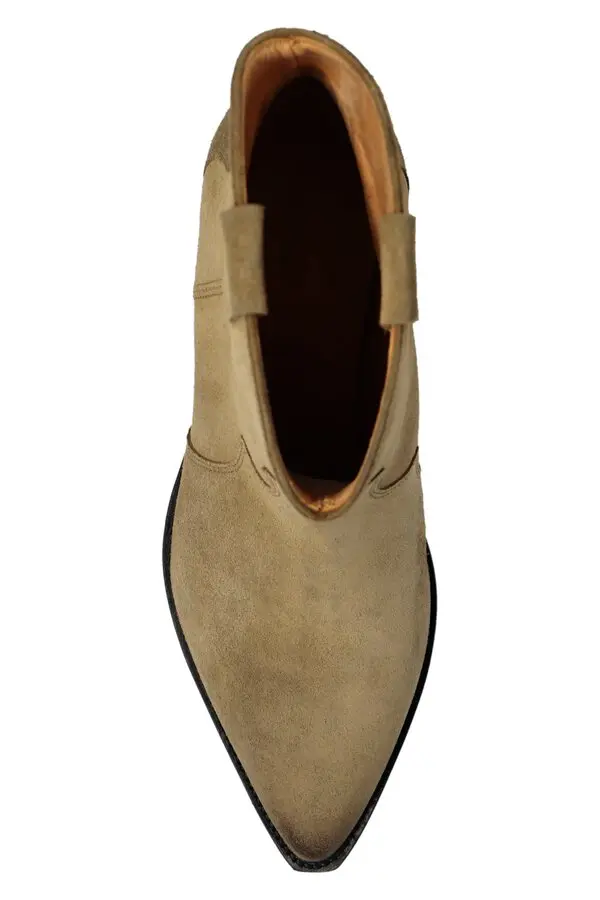 Isabel Marant Étoile Pointed Toe Boots - Green