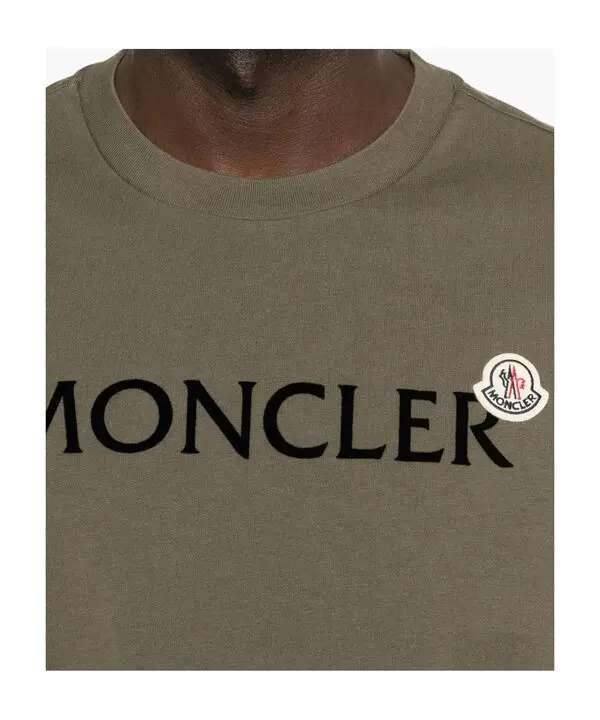 Moncler Logo Patch Crewneck Sweatshirt