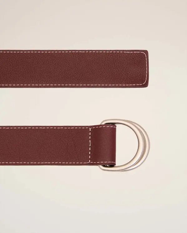 AMI Paris Leather Belt - Red