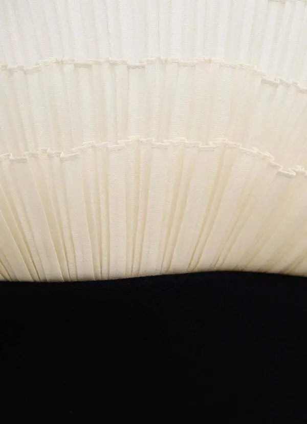 Celine Wool Piqu Bustier Mini Dress