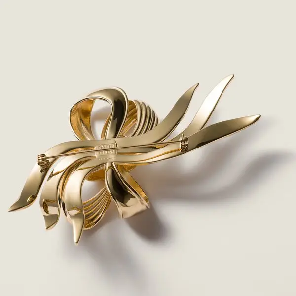 Miu Miu Bow Brooch