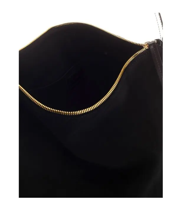 A.p.c. Vera Zipped Shoulder Bag - Black