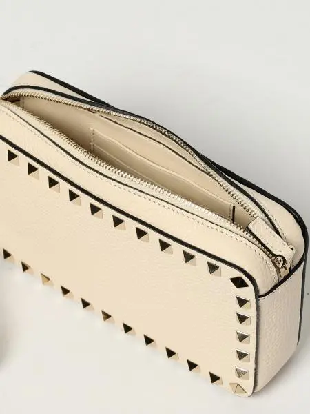 Valentino Garavani Studded Zipper Clutch