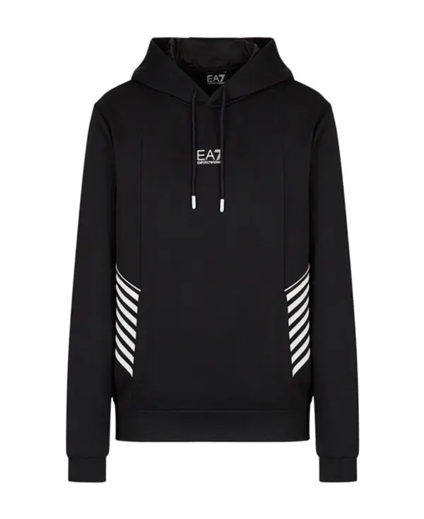 EA7 Logo Hooded Sweater