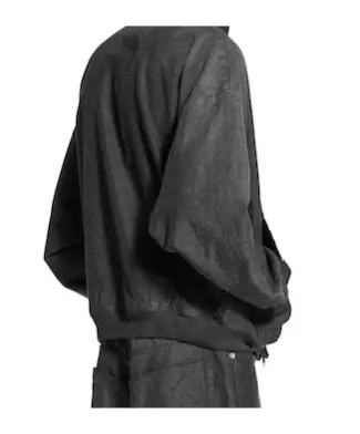 Balenciaga Loop Sports Icon Embroidered Zipped Hoodie - Coal Gray