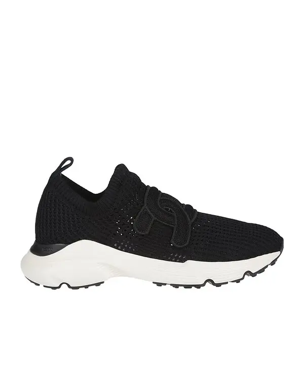 TOD'S Kate Slip-on Sneakers With Pattern Detail - Black