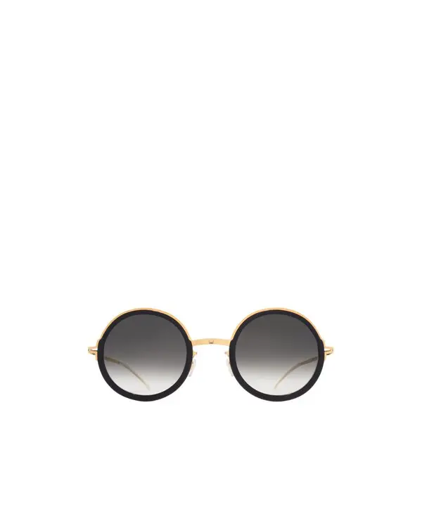 Mykita Monroe Round Frame Sunglasses - Black