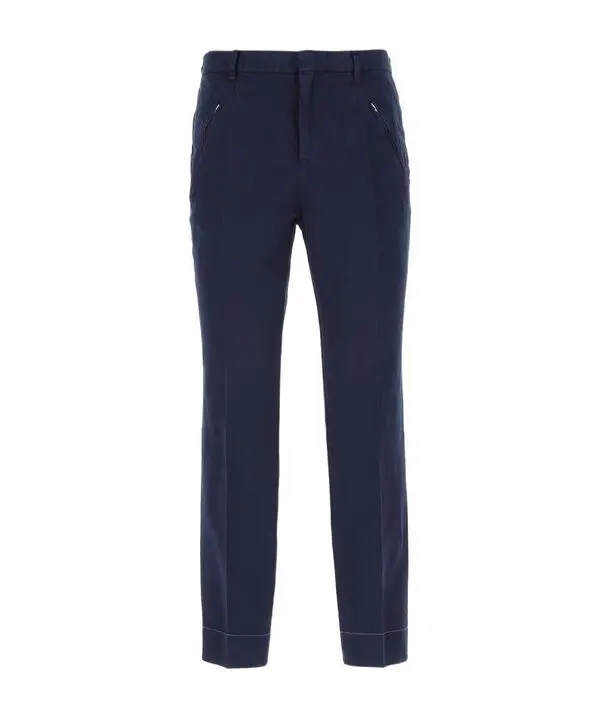 MAISON MARGIELA Zip Pocket Mid-rise Trousers - Black