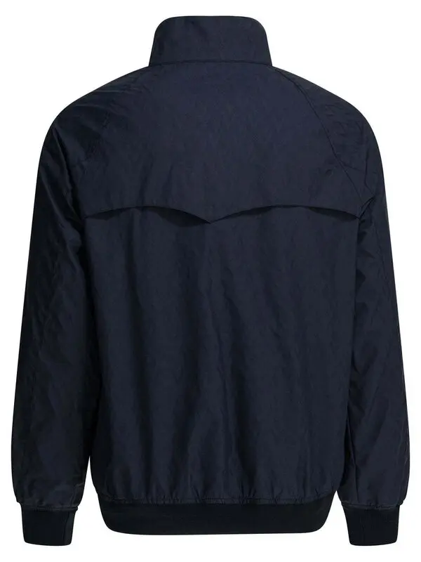 Valentino Garavani Zip-up High Neck Jacket - Black