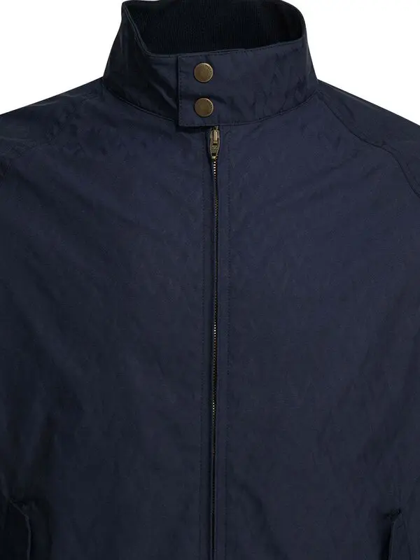 Valentino Garavani Zip-up High Neck Jacket - Black