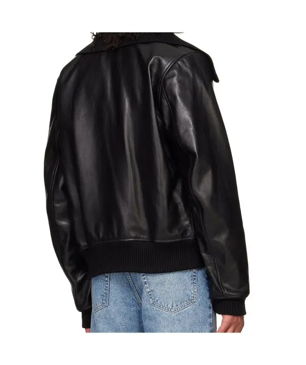 Our Legacy Leather Bomber Jacket