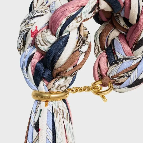 Celine Woven Ornament With Tassel Detail