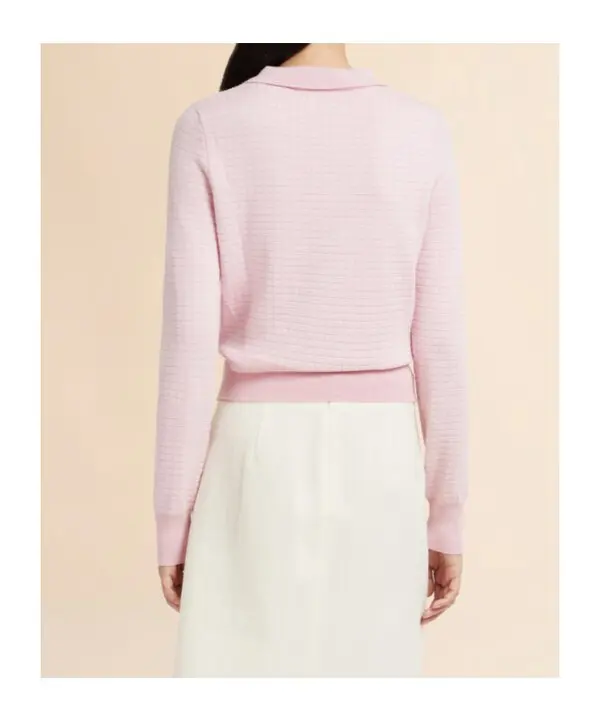 Marni Jacquard Check Polo Shirt - Pink