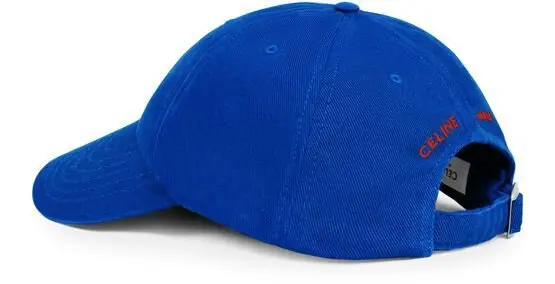 Celine Embroidered Baseball Cap