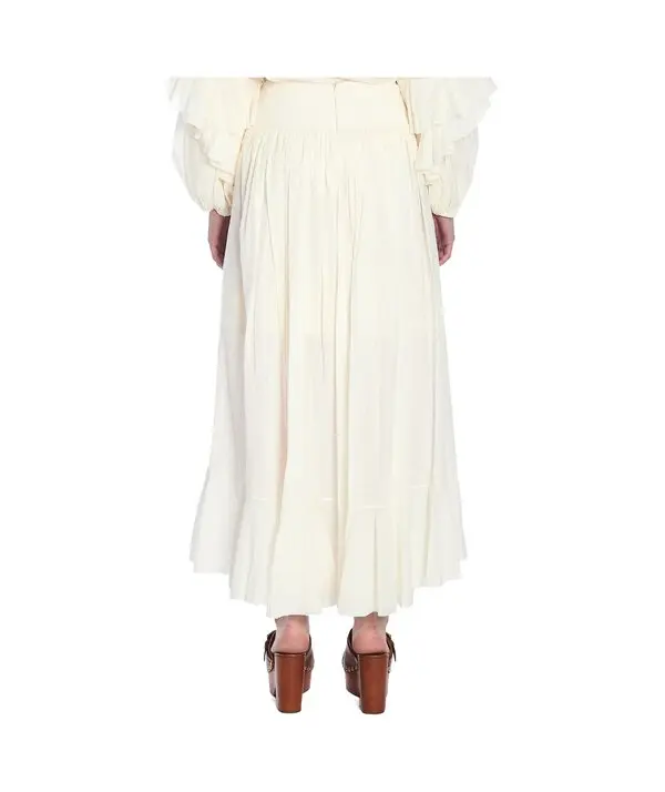 Zimmermann Frilled Maxi Skirt