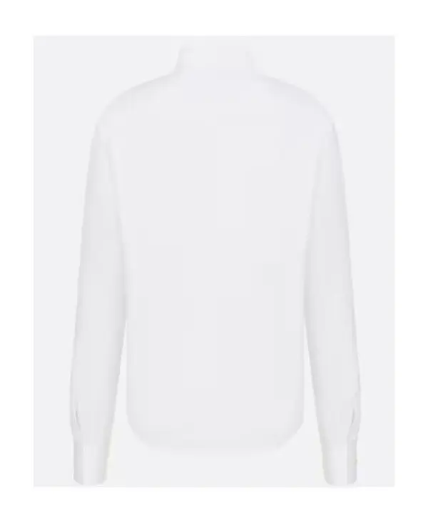 Dior Embroidered Bee Button-up Top