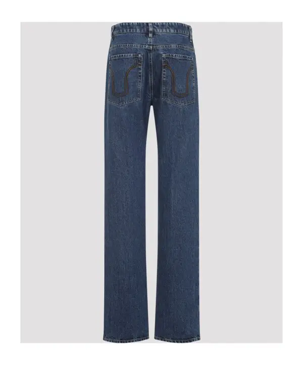 JIL SANDER Wide Leg Jeans - Blue