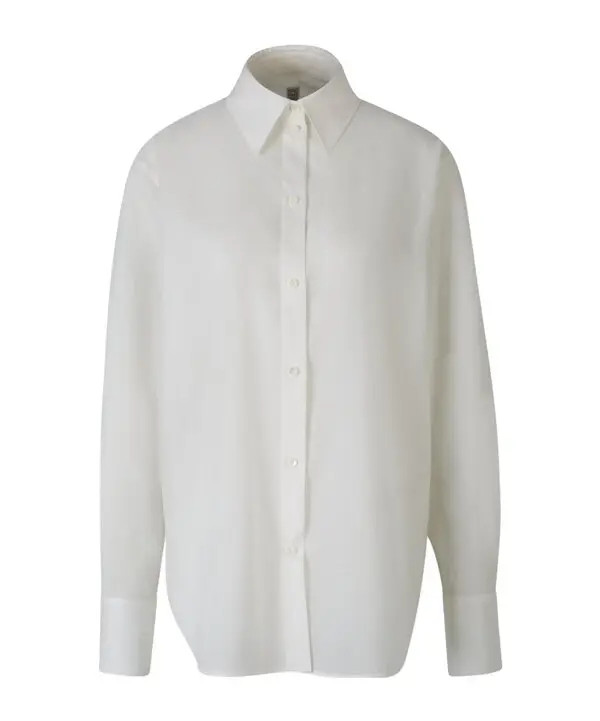 TOTEME Long-sleeve Shirt With Classic Collar