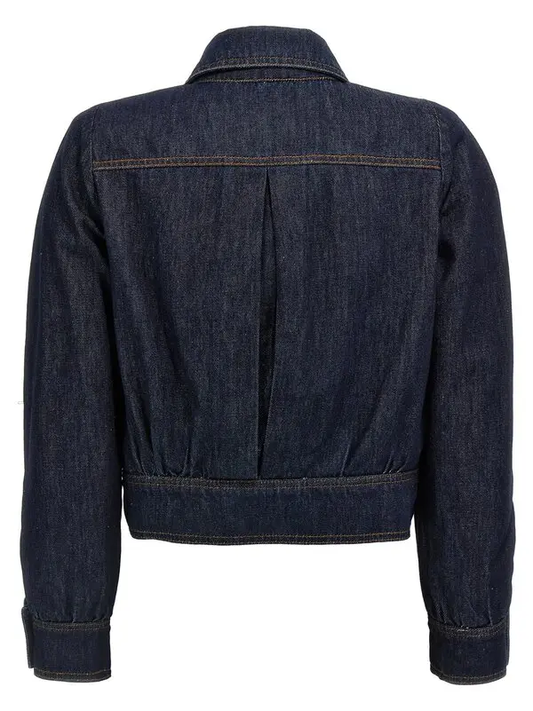 Dries Van Noten Long Sleeve Casual Jacket With Contrast Stitching