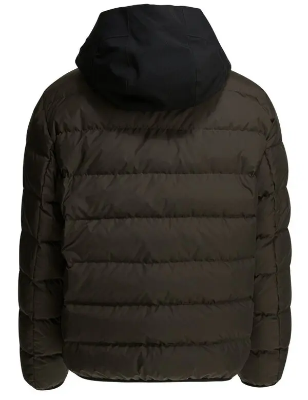 Moncler Quilted Hooded Down Jacket - Black