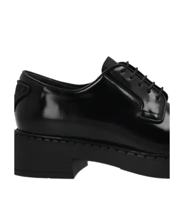 Prada Smooth Leather Logo Derby