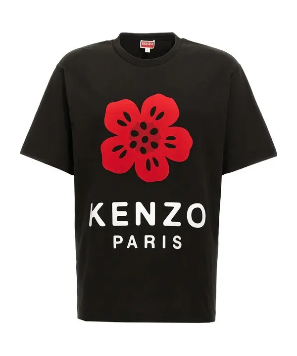 Kenzo Boke Flower Printed Crewneck T-shirt