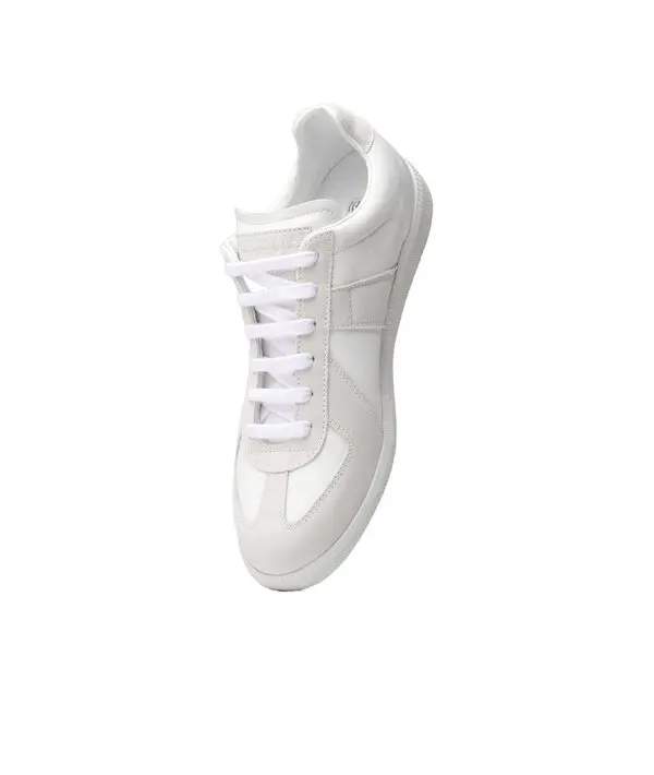 MAISON MARGIELA Logo Patch Low-top Sneakers - White