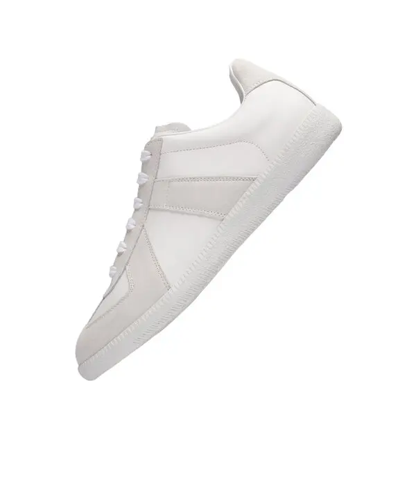 MAISON MARGIELA Logo Patch Low-top Sneakers - White