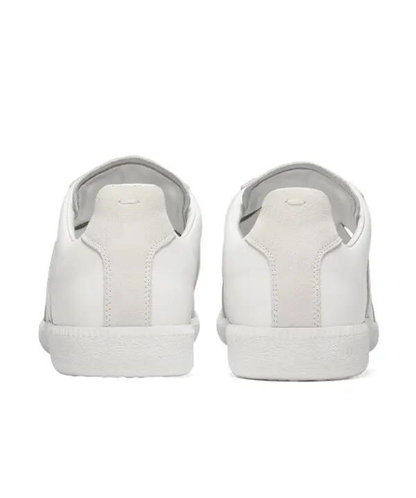 MAISON MARGIELA Logo Patch Low-top Sneakers - White